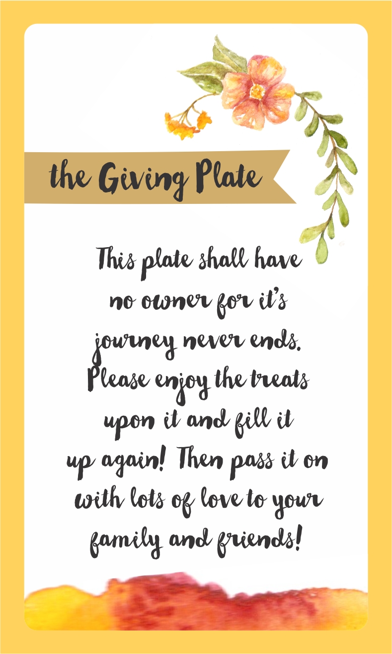 Crafts The Giving Plate Dandelion Women