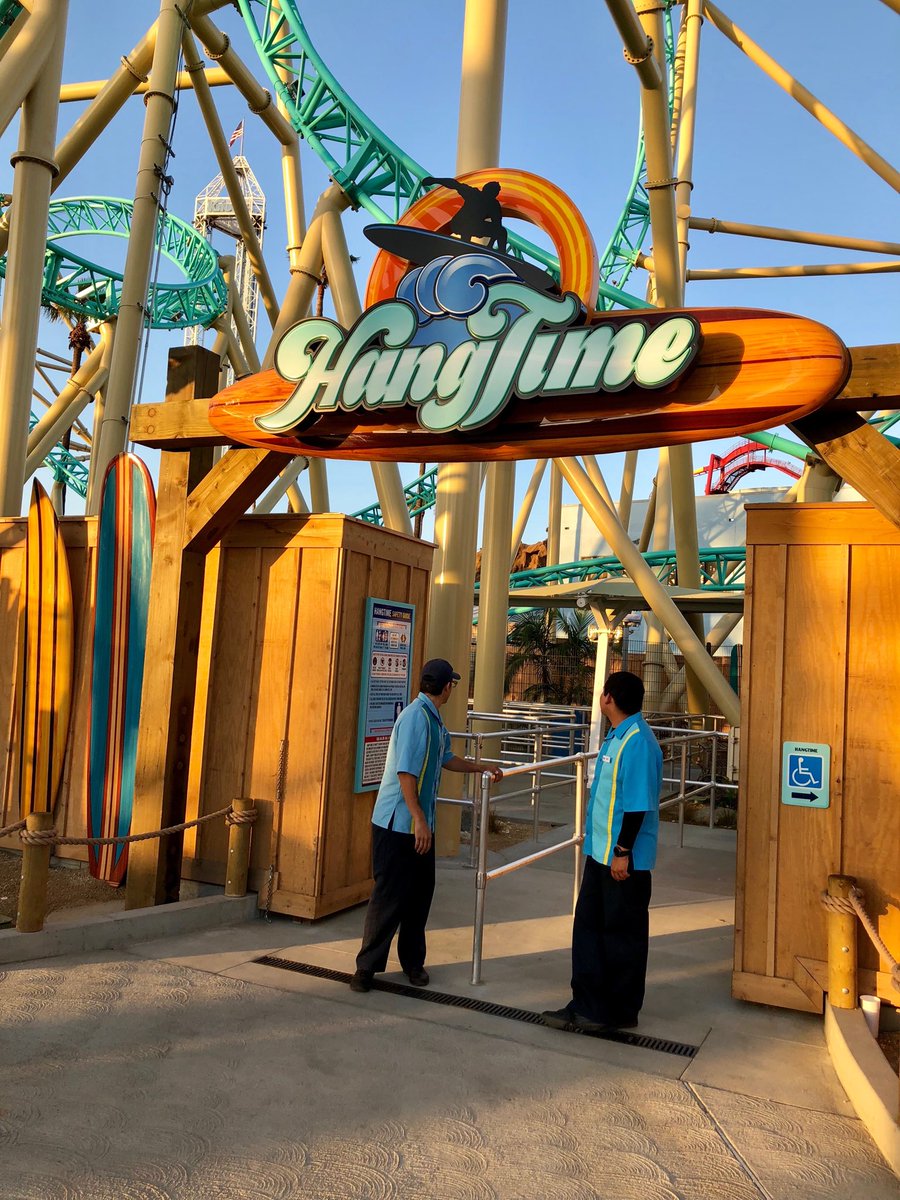 Knott’s Berry Farm HANGTIME Roller Coaster Defies Gravity! – Dandelion ...