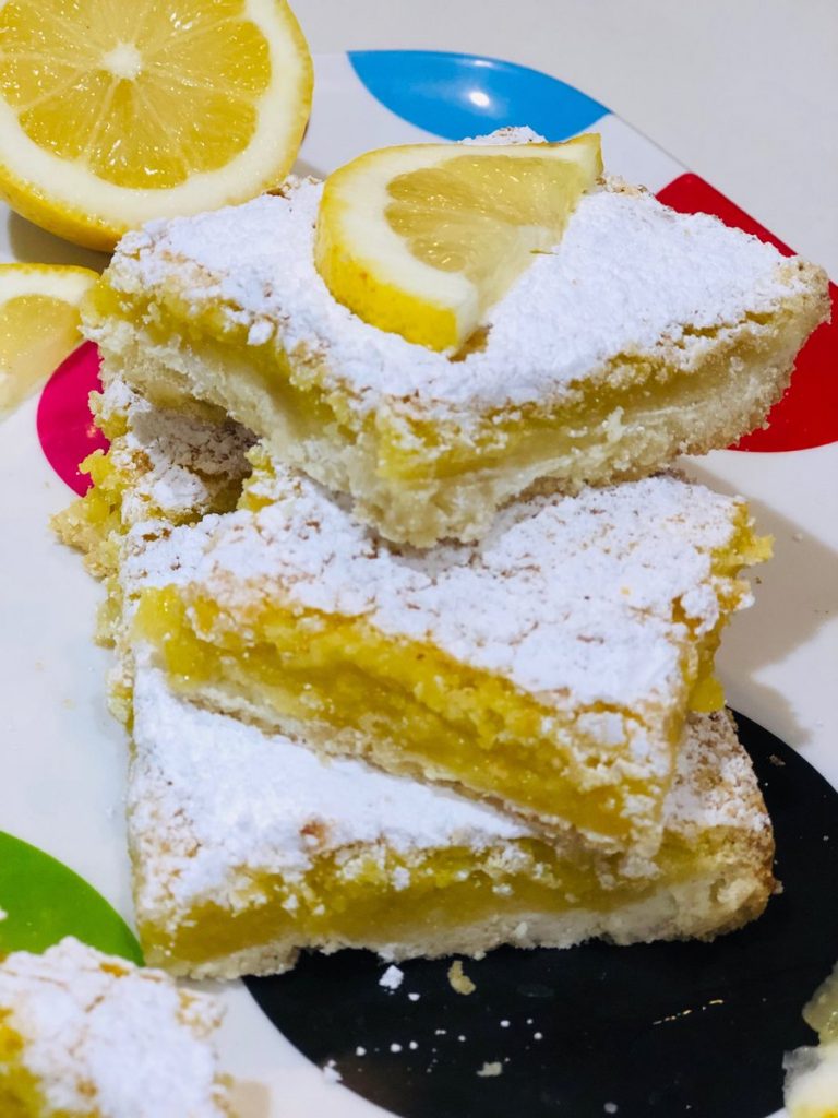 Recipe :: Delicious Lemon Bars with Shortbread Crust – Dandelion Women